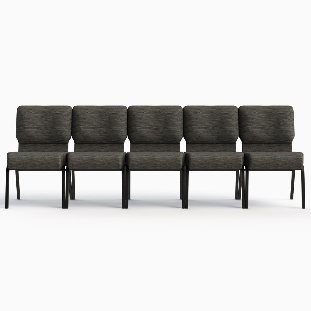 SUMMIT Series Church Chair 7701-X Armless 20" by ComforTek