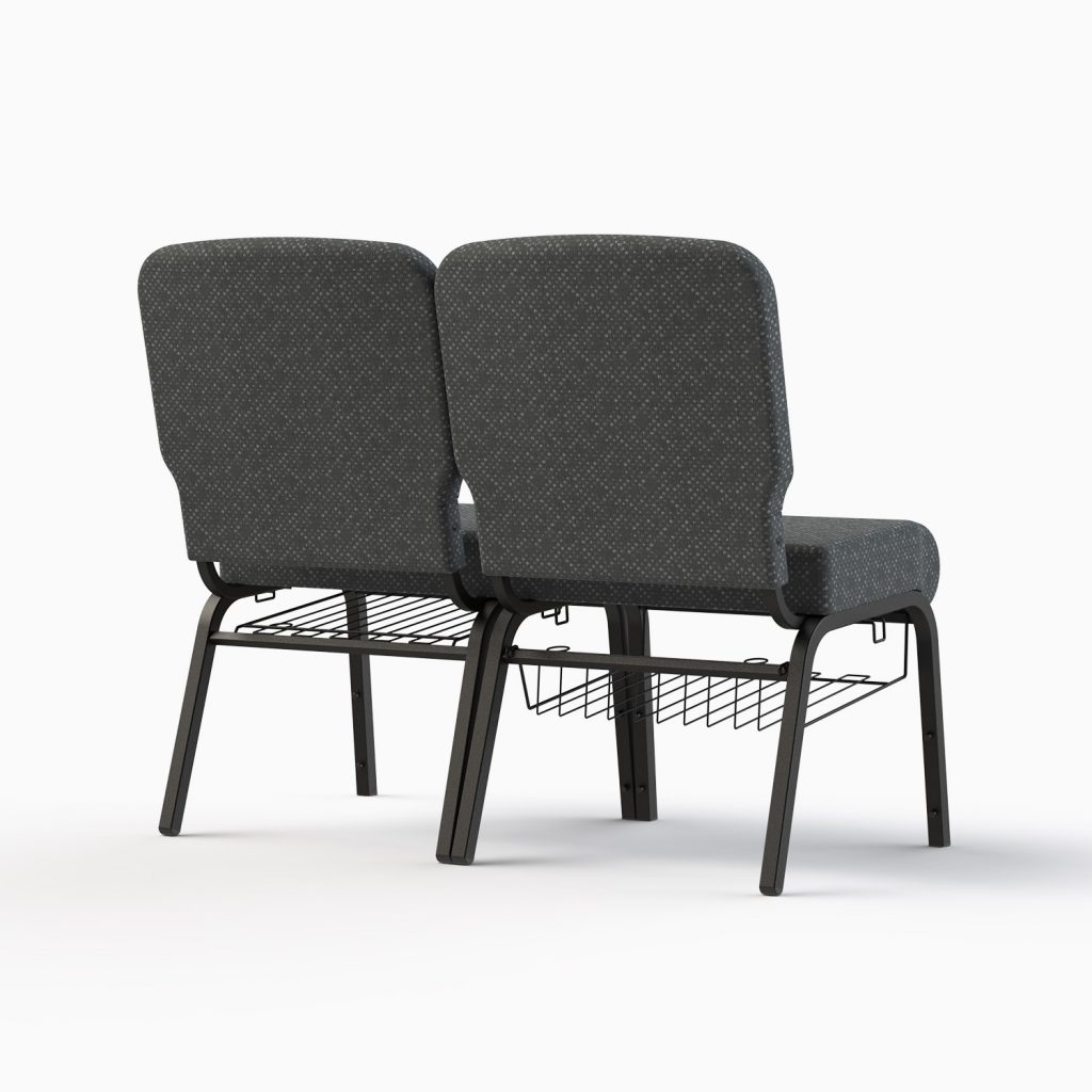 SUMMIT Series Church Chair 7721-X Armless 20" by ComforTek