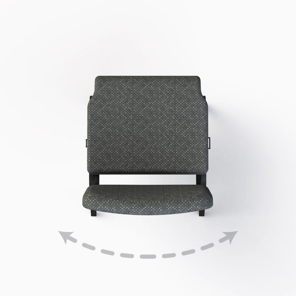 SUMMIT Series Church Chair 7721-X Armless 20" by ComforTek