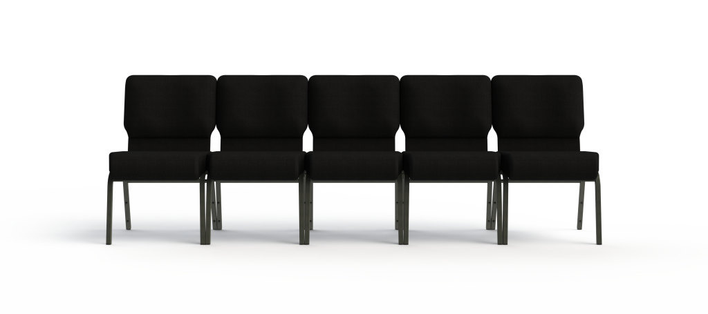 Black Church Chairs for sale | ComforTek Seating Inc.